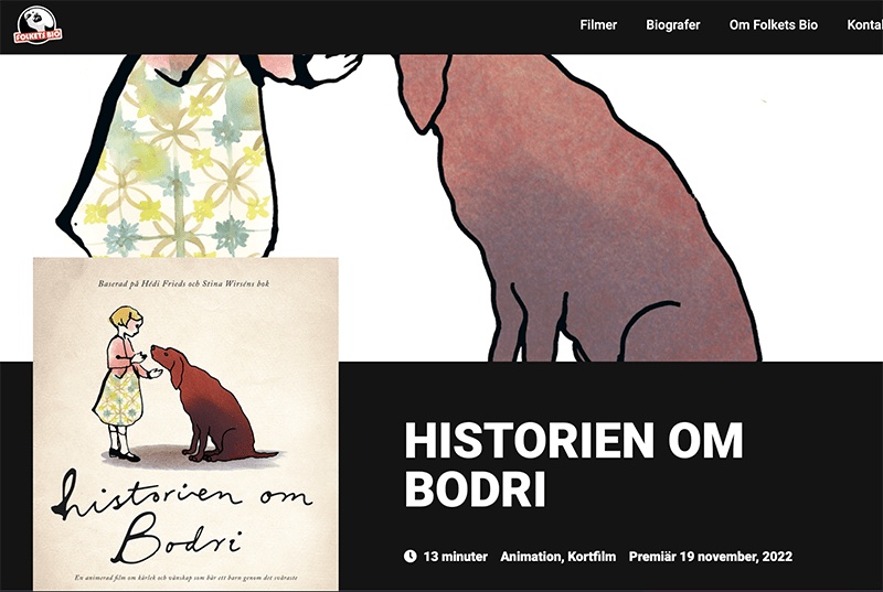 Historien om Bodri blir animerad film! - Teater Barbara